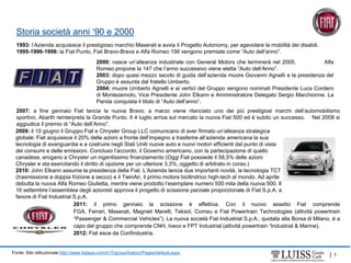 FIAT Marketing analysis, SWOT e suggerimenti finali | PPTX