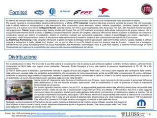 FIAT Marketing analysis, SWOT e suggerimenti finali | PPTX