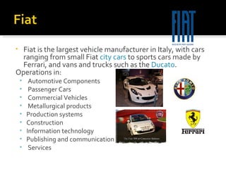 Fiatrchrysler Merger | PPT