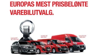 Fiat Professional - varebilpresentasjon | PPT