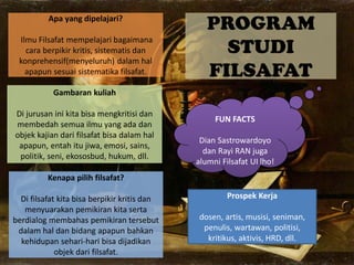 Presentasi Fakultas Ilmu Budaya (FIB) | PDF