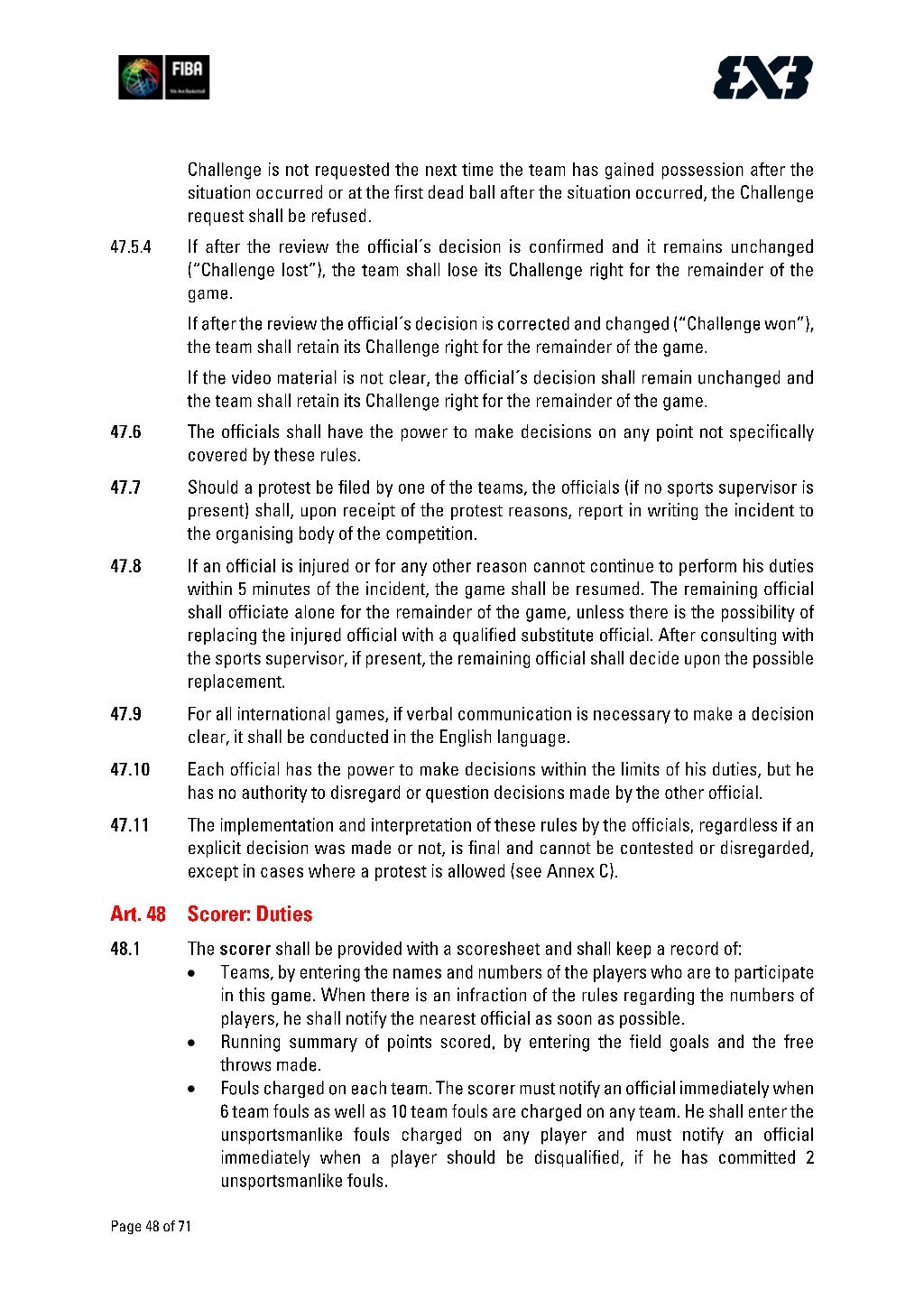 FIBA 3x3 Basketball Rules (full-version)
