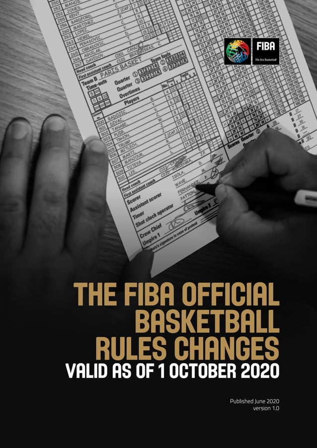 FIBA Summary of Rules Changes (valid-as-of-1-10_2020_june2020_en) | PDF
