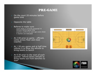 FIBA 2 Person Mechanics Presentation | PDF