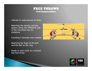 FIBA 2 Person Mechanics Presentation | PDF