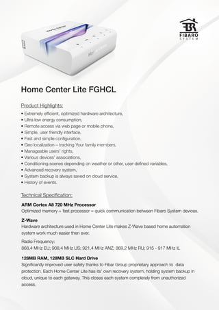 Fibaro System | PDF