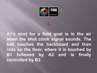 FIBA SHOT CLOCK REVIEW QUESTIONS | PPT