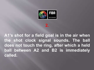 FIBA SHOT CLOCK REVIEW QUESTIONS | PPT