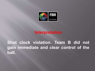 FIBA SHOT CLOCK REVIEW QUESTIONS | PPT