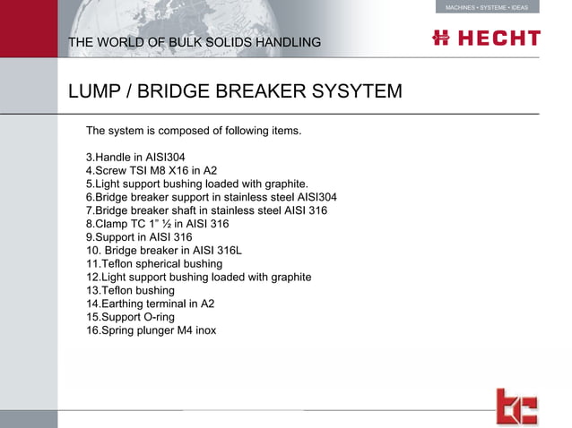 Fibc & Rigid Ibc Bridge Breaker | PPT