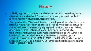 Passive Optical Network (PON) | PPTX