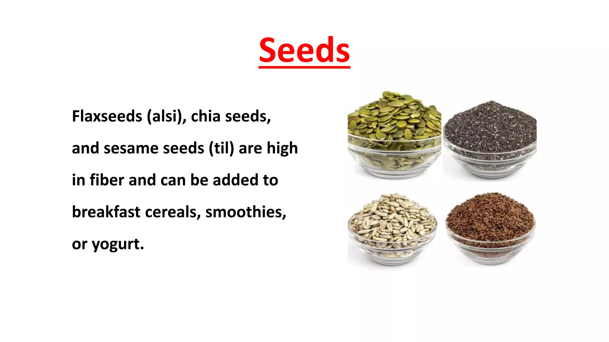 What is importance of Fiber the diet : Dr Sharda Jain | PPTX