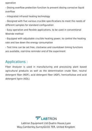 Fiber-Analyzer | PDF
