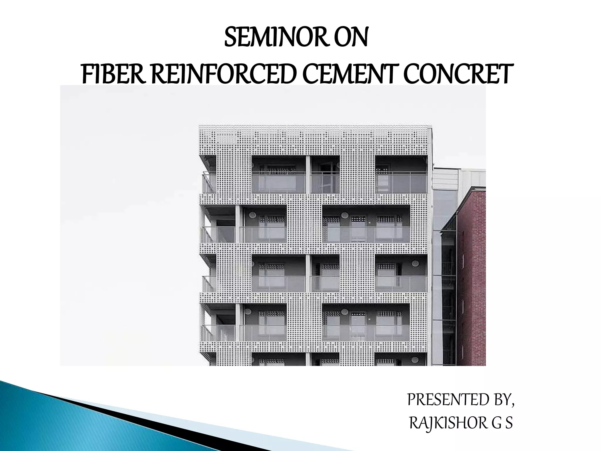 Hair Fiber Reinforced Concrete Ppt at Mitchell Dorgan blog