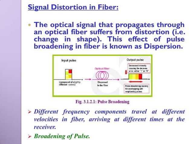 Fiber signal degradation final | PPT