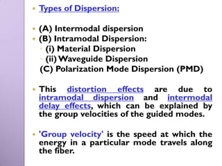 Fiber signal degradation final | PDF