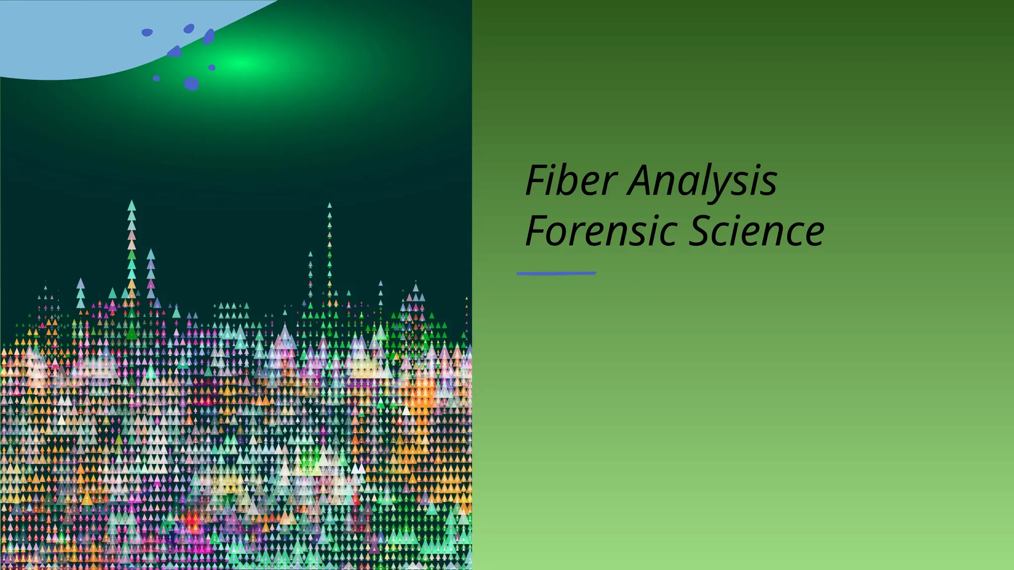 High School Forensic Science Fiber analysis ppt.pptx