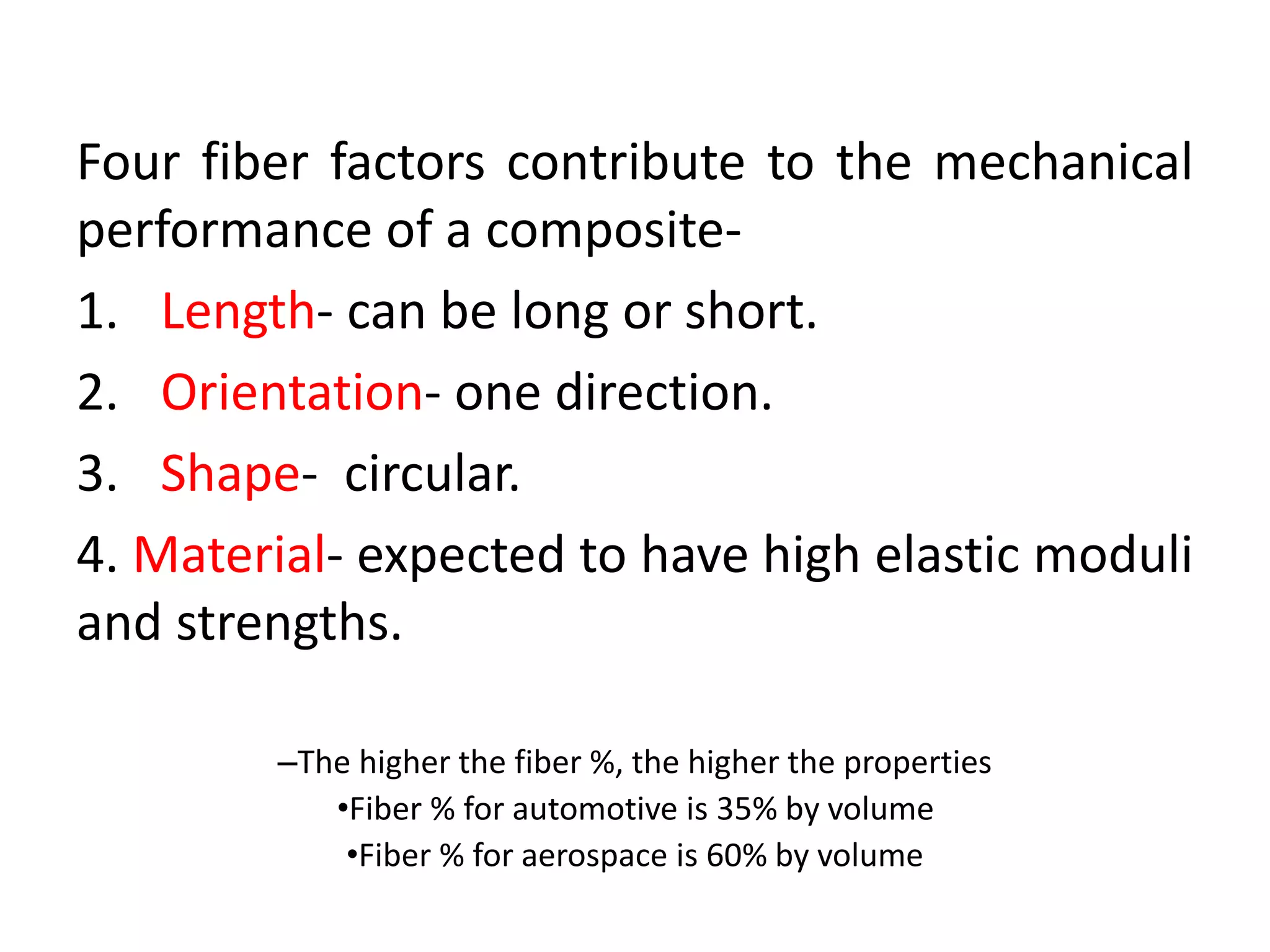 Fiber and manufacture of fibers | PPTX