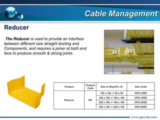 Fiber Cable Ducting System Compare | PPT