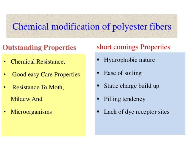 surface modification of polyester fabric