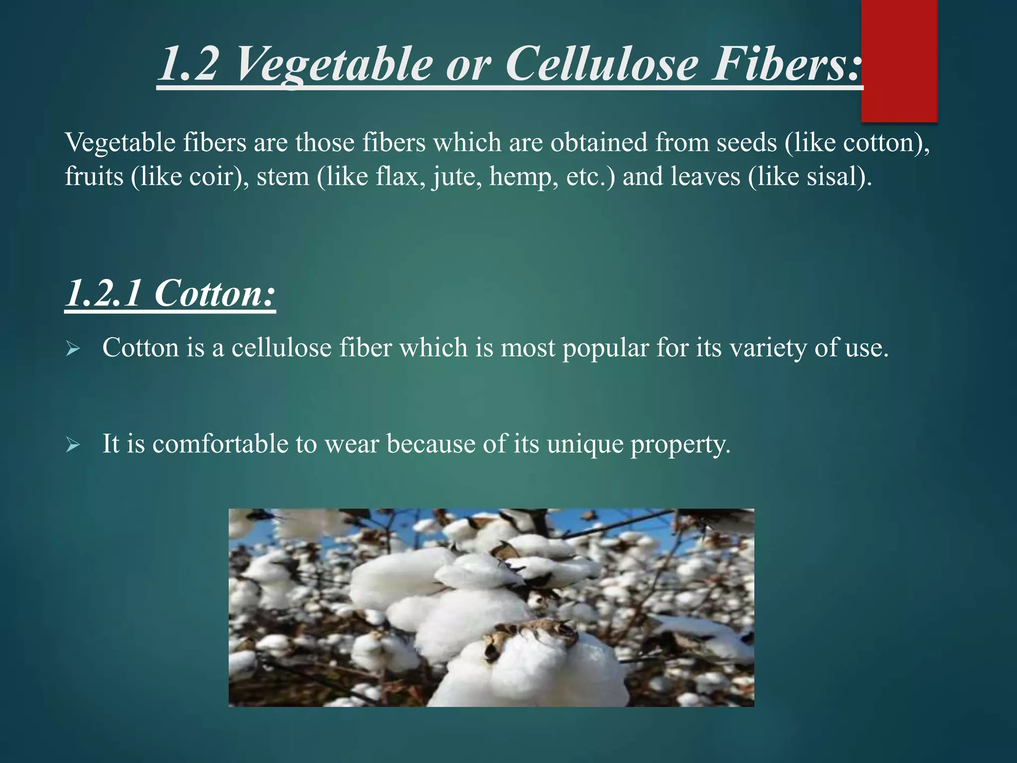 Fiber classification ppt | PPTX