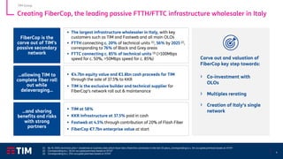 FiberCop and TIM CPD equity lol | PDF | Telecommunications Industry ...