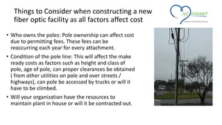 the real cost of fiber-Aerial construction | PDF