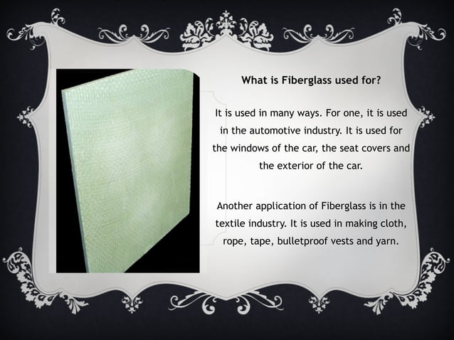 Fiber glass basics | PPT