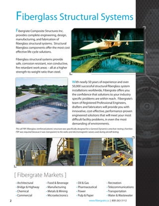 Fibergrate Structural Systems | PDF