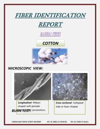 Identification of Textile Fibers | DOCX