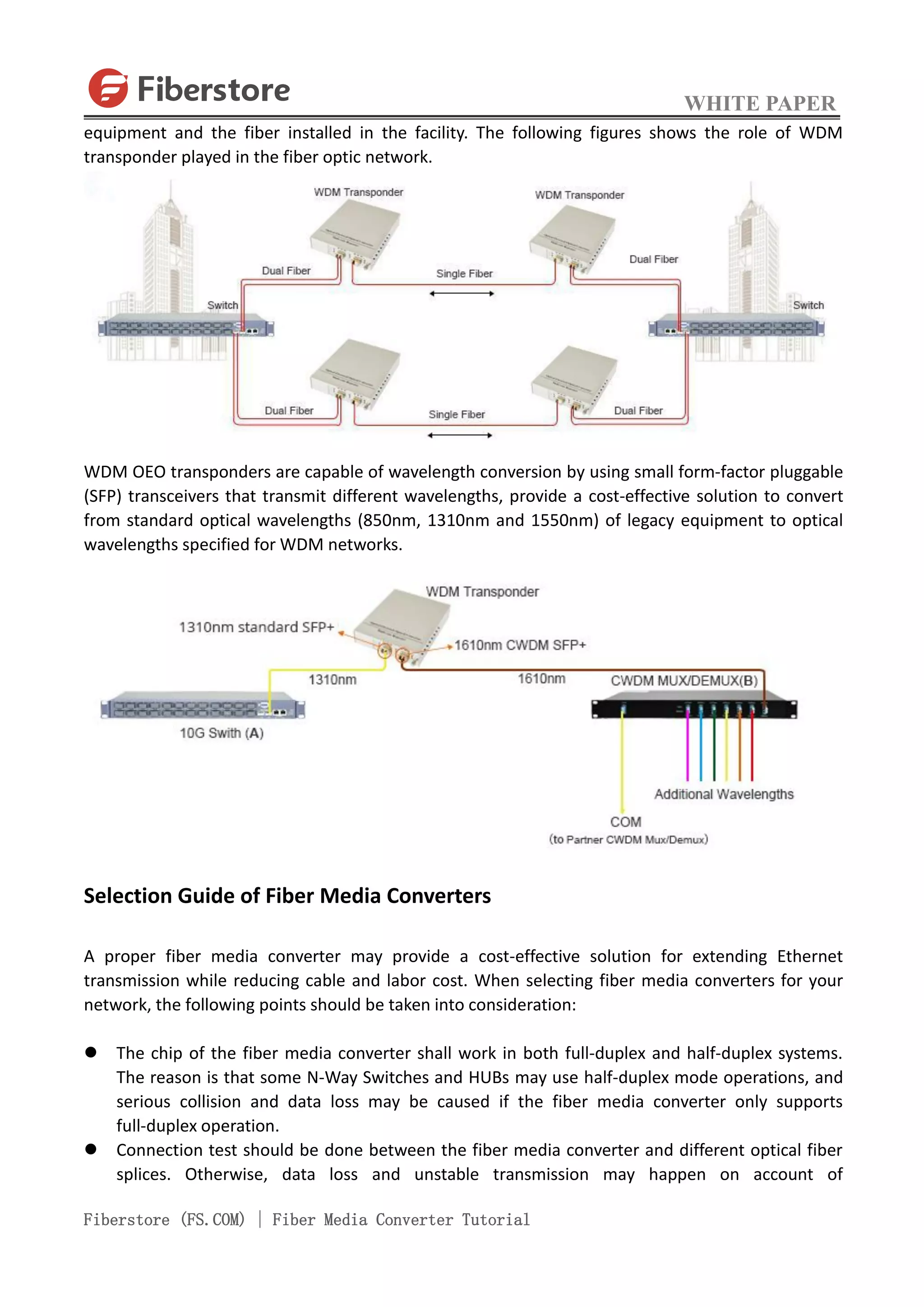 Fiber media converter tutorial | PDF