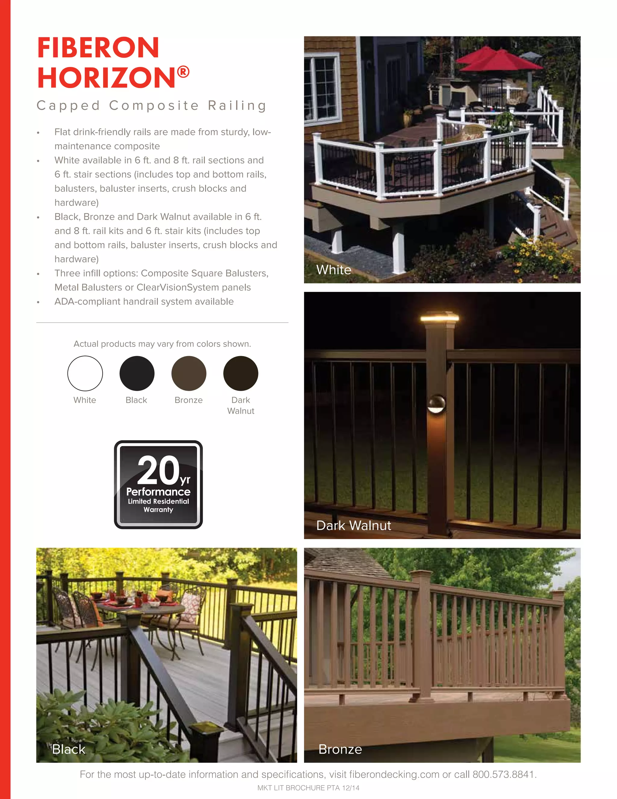 FIBERON PROTECT ADVANTAGE® Capped Composite Decking | PDF