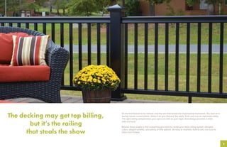 Fiberon Railing Collection Brochure | PDF