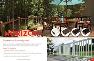 Fiberon Railing Collection Brochure | PDF