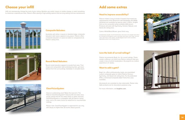 Fiberon Railing Collection Brochure | PDF