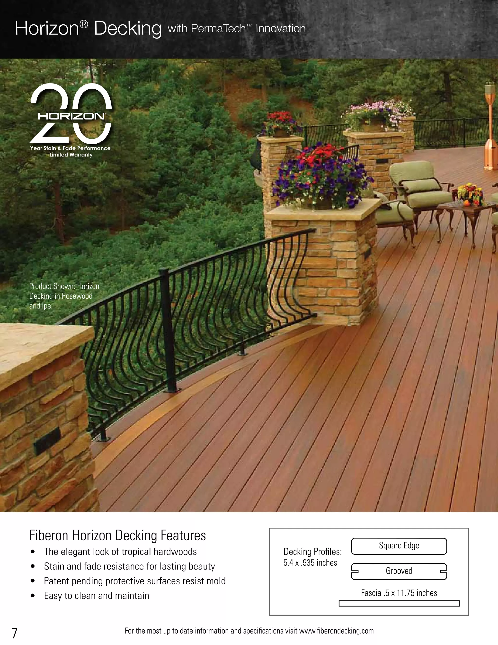 Fiberon 2011 Composite Decking Product Guide | PDF