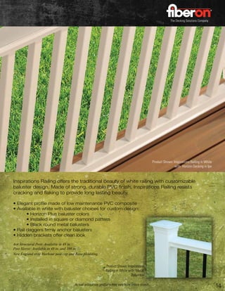 Fiberon 2011 Composite Decking Product Guide | PDF