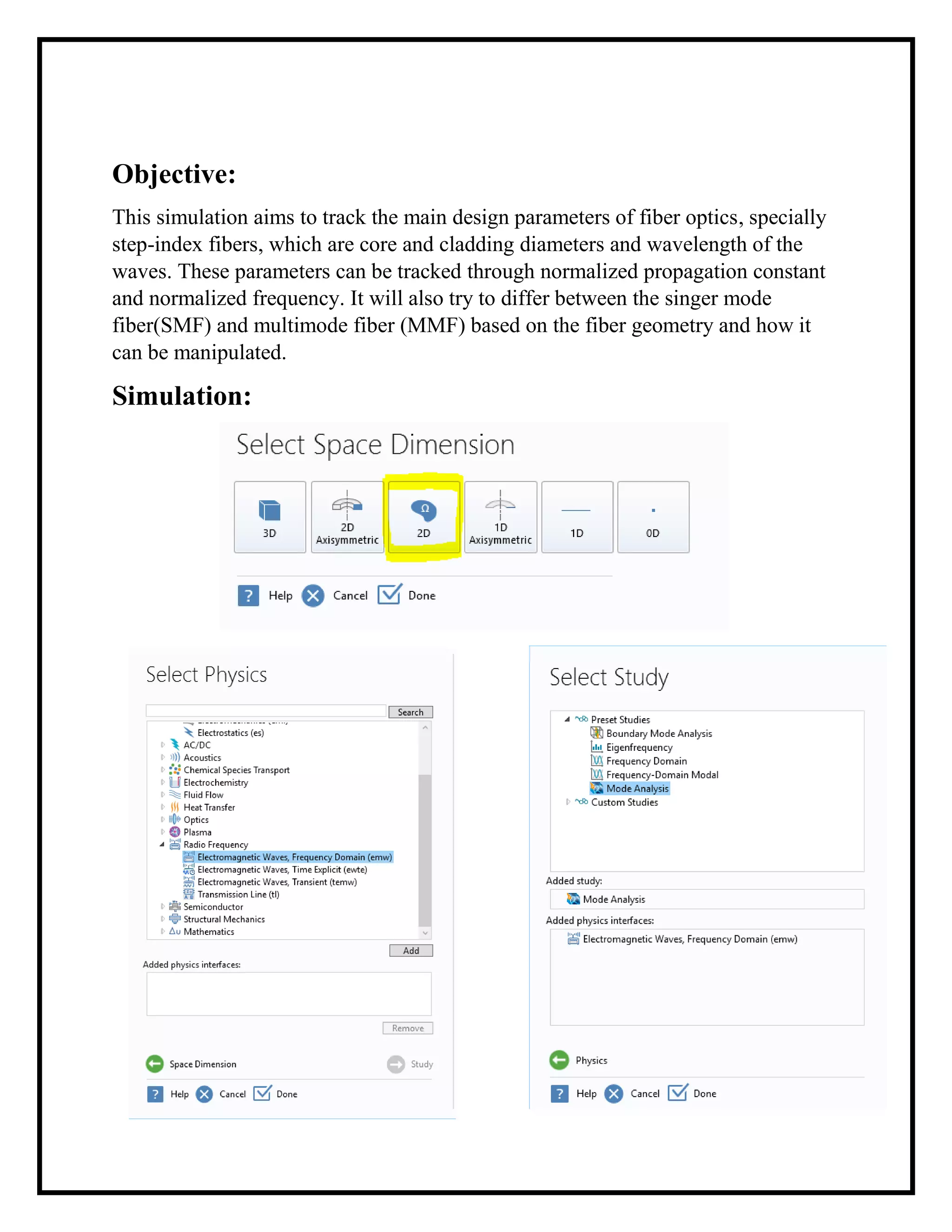 Fiber optics project report | PDF