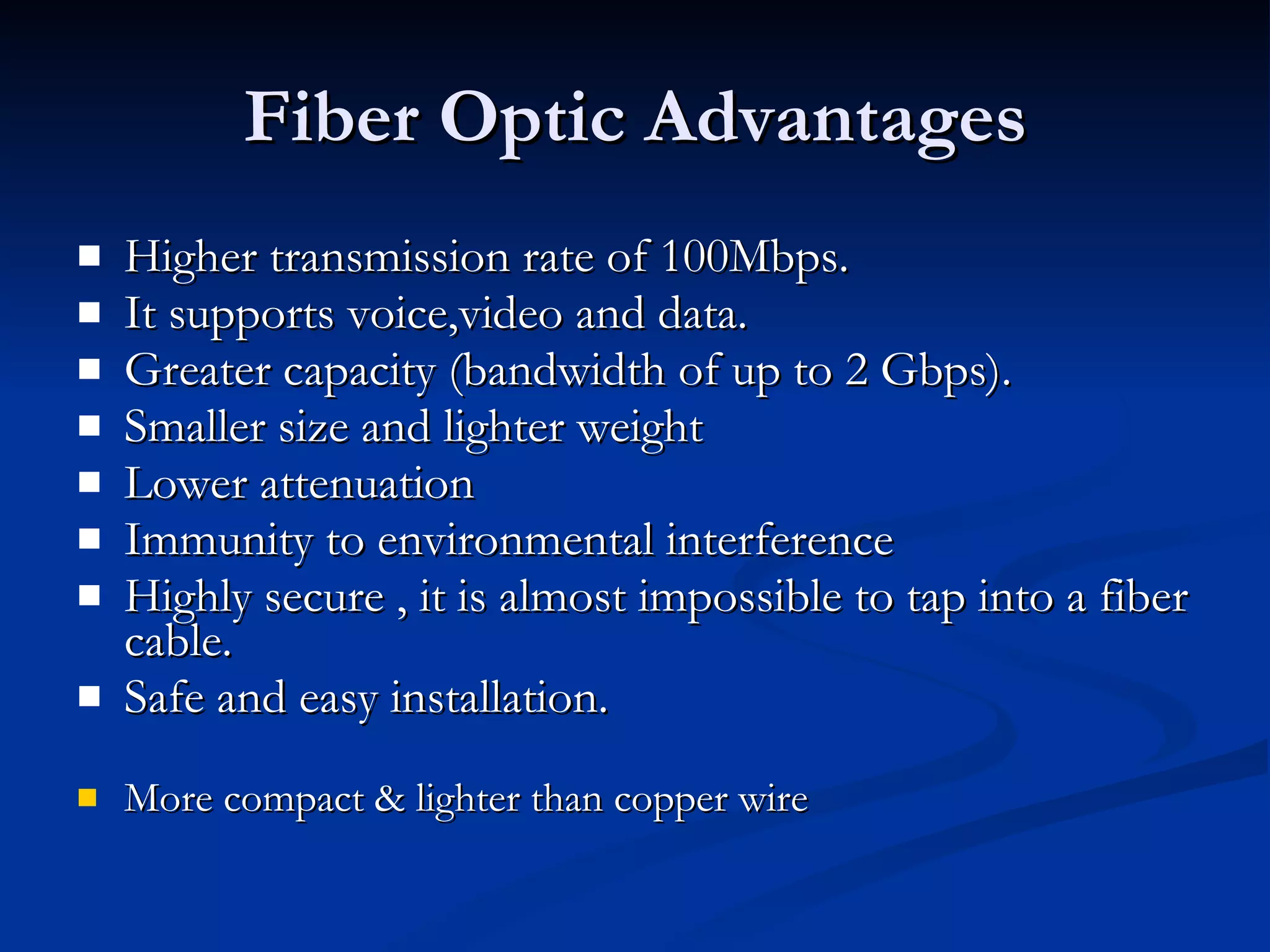 Fiber optic | PPT