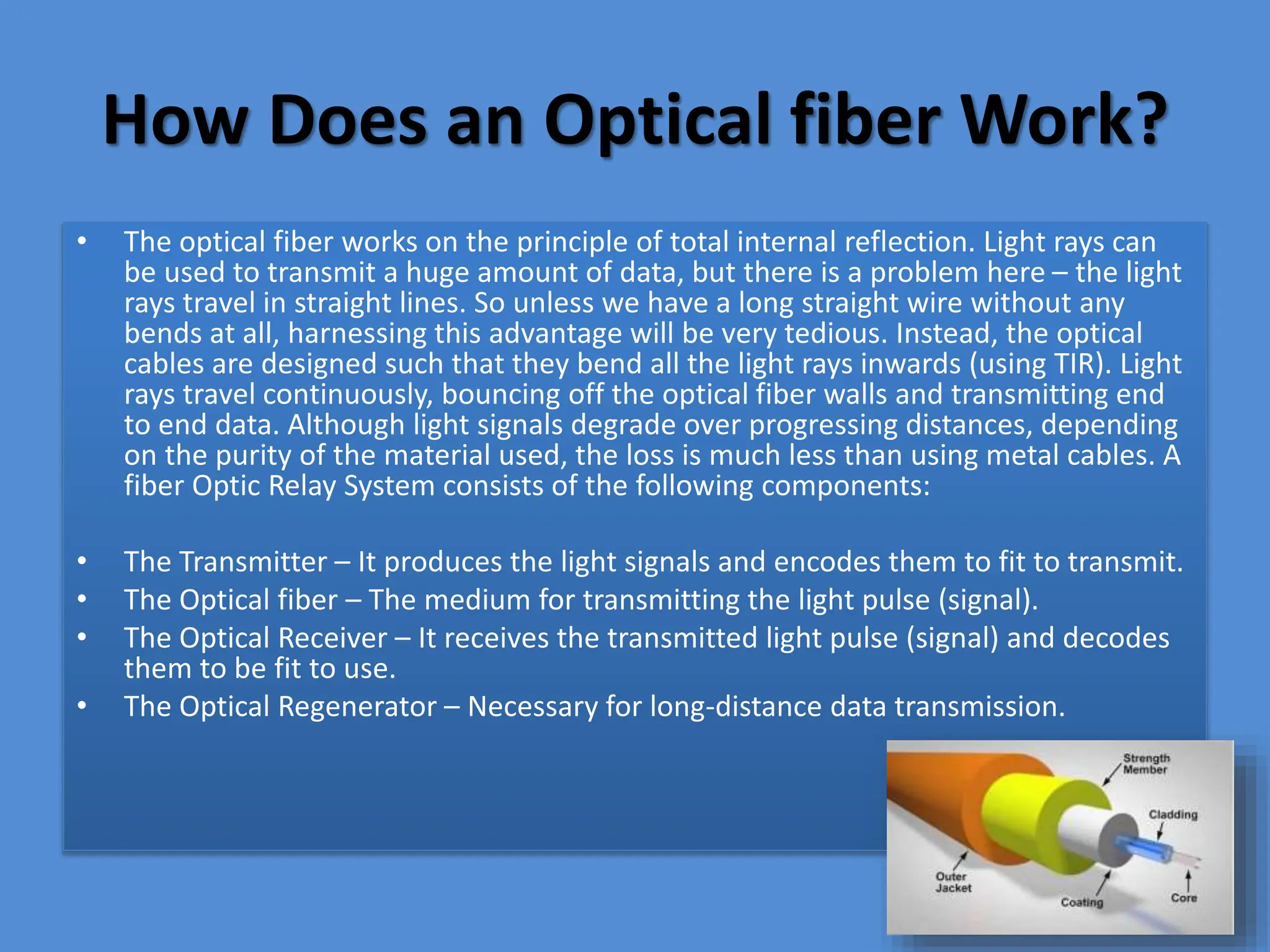 fiber optic.pptx product by Shahang Najmadi | PPTX