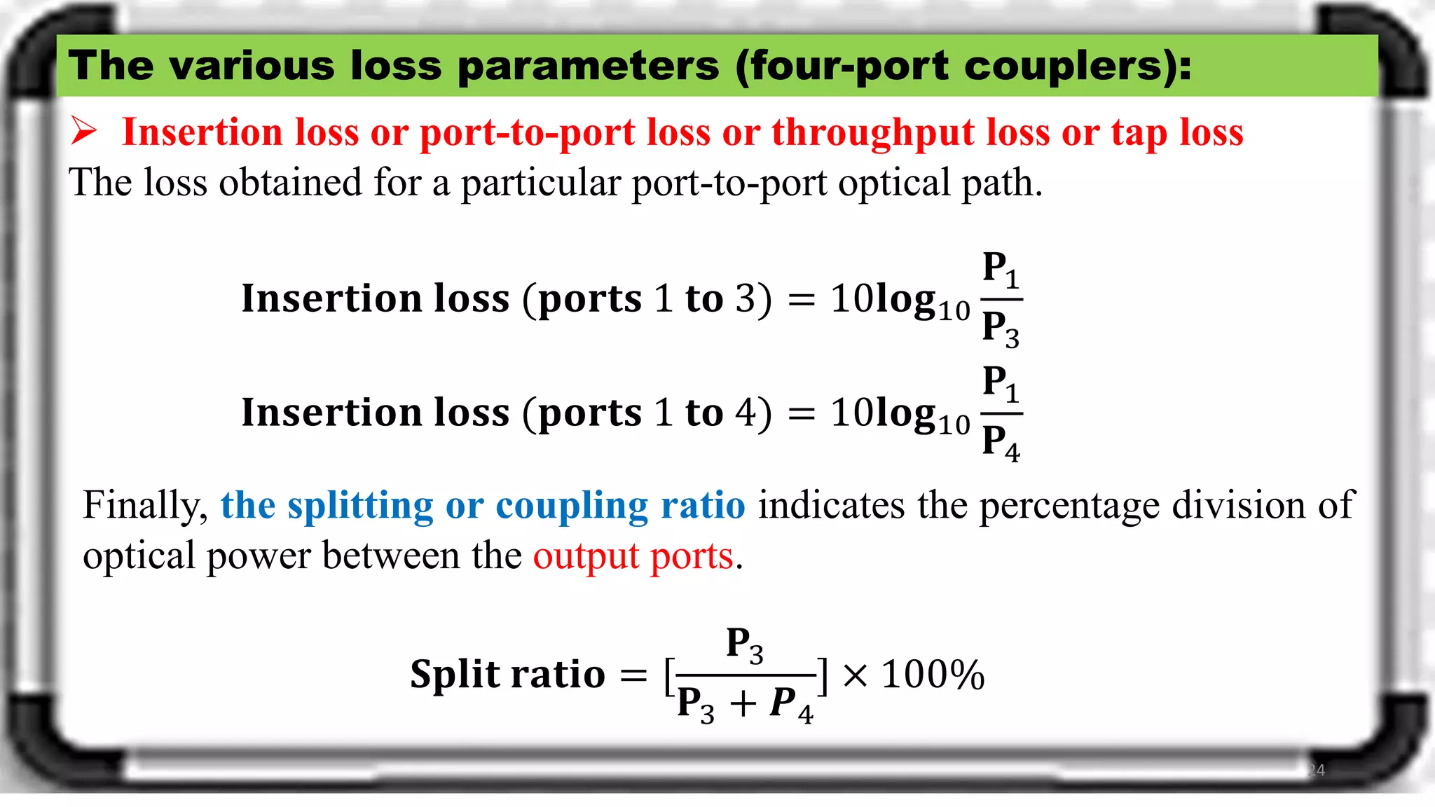 Fiber optical coupler | PPTX