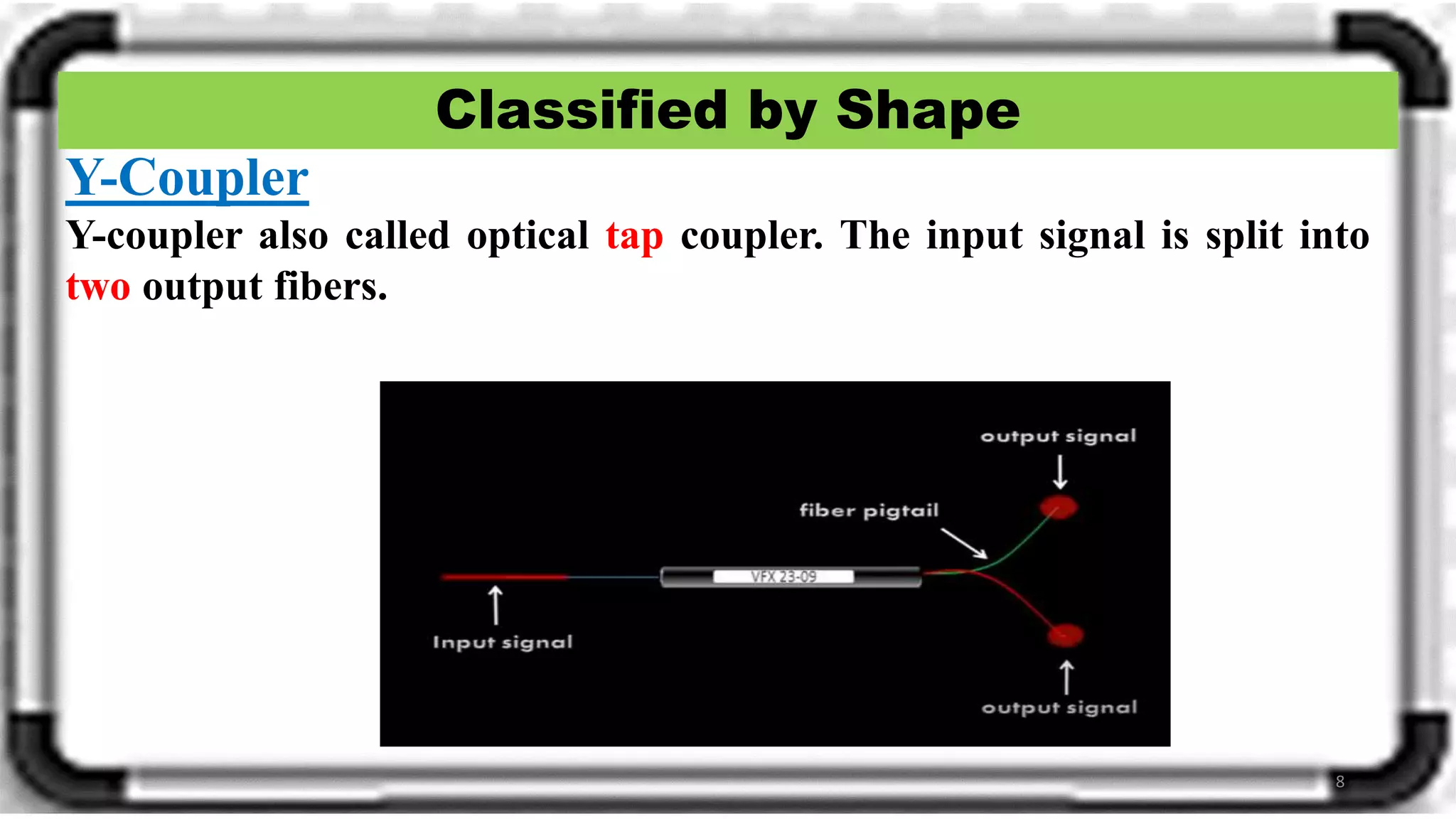Fiber optical coupler | PPTX | Computer Peripherals | Computing