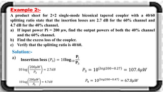 Fiber optical coupler | PPTX