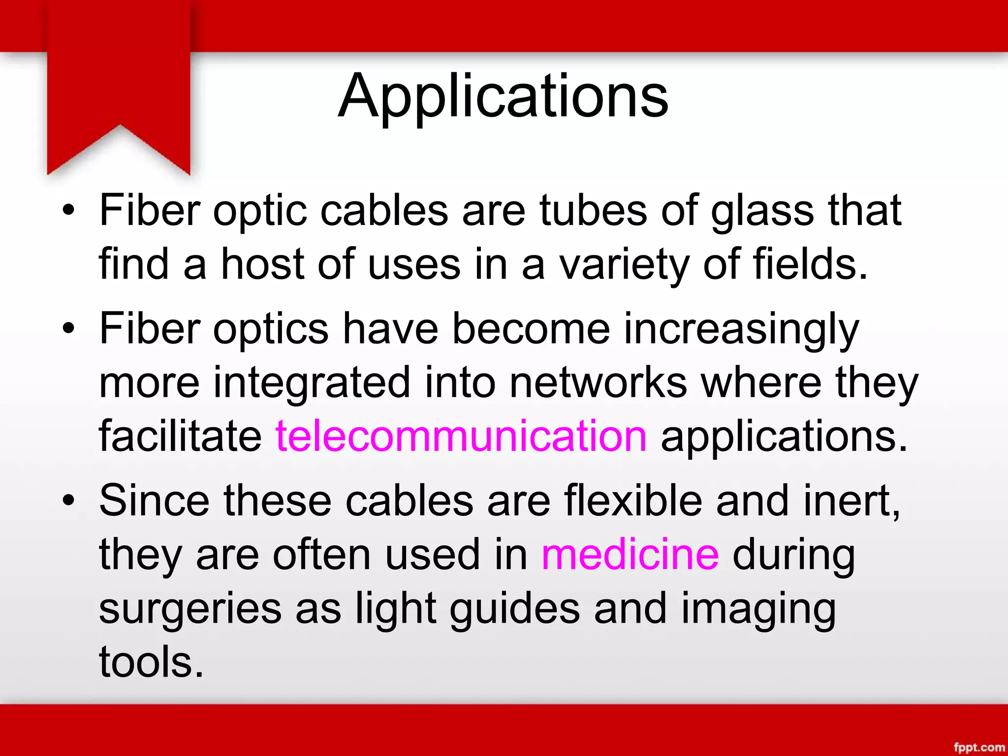 Fiber optic communication | PPT