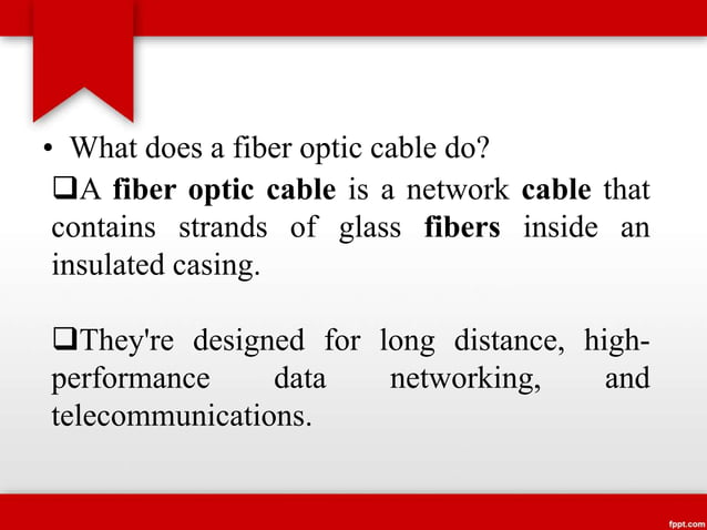 Fiber optic communication | PPT