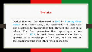 Fiber optic communication | PPT