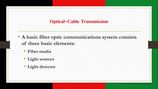 Fiber optic communication | PPT