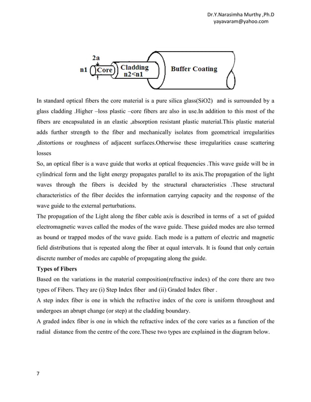Fiber optic communications | PDF