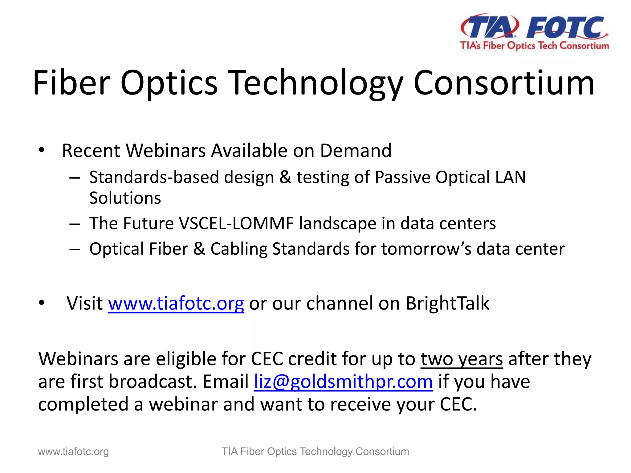 Fiber Optic Connectors, Designs, Applications, Choices | PPT