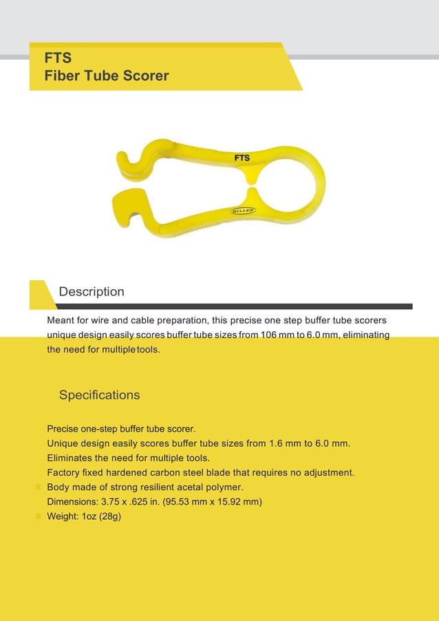 Fiber optic hand tools | PDF